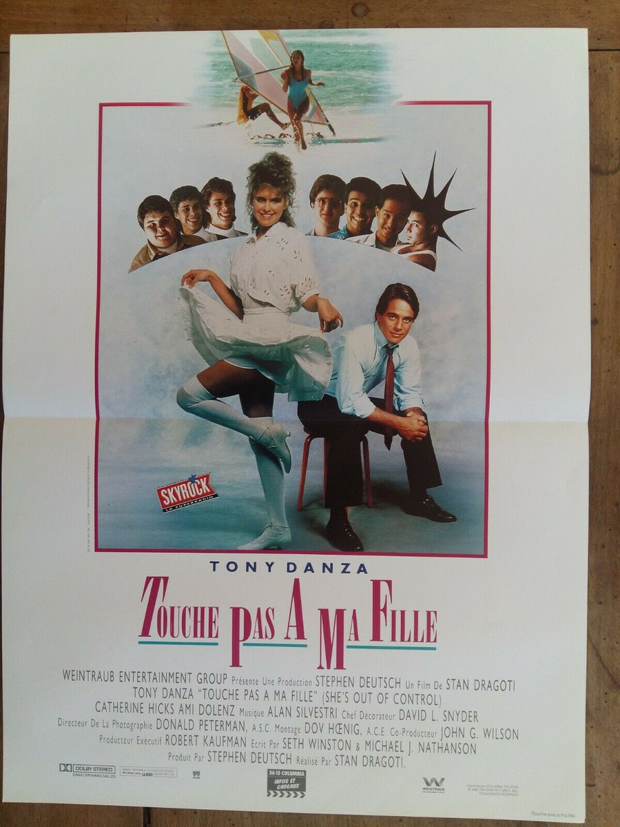 Affiche TOUCHE PAS A MA FILLE Stan DRAGOTI 40x60cm * – CINEAD