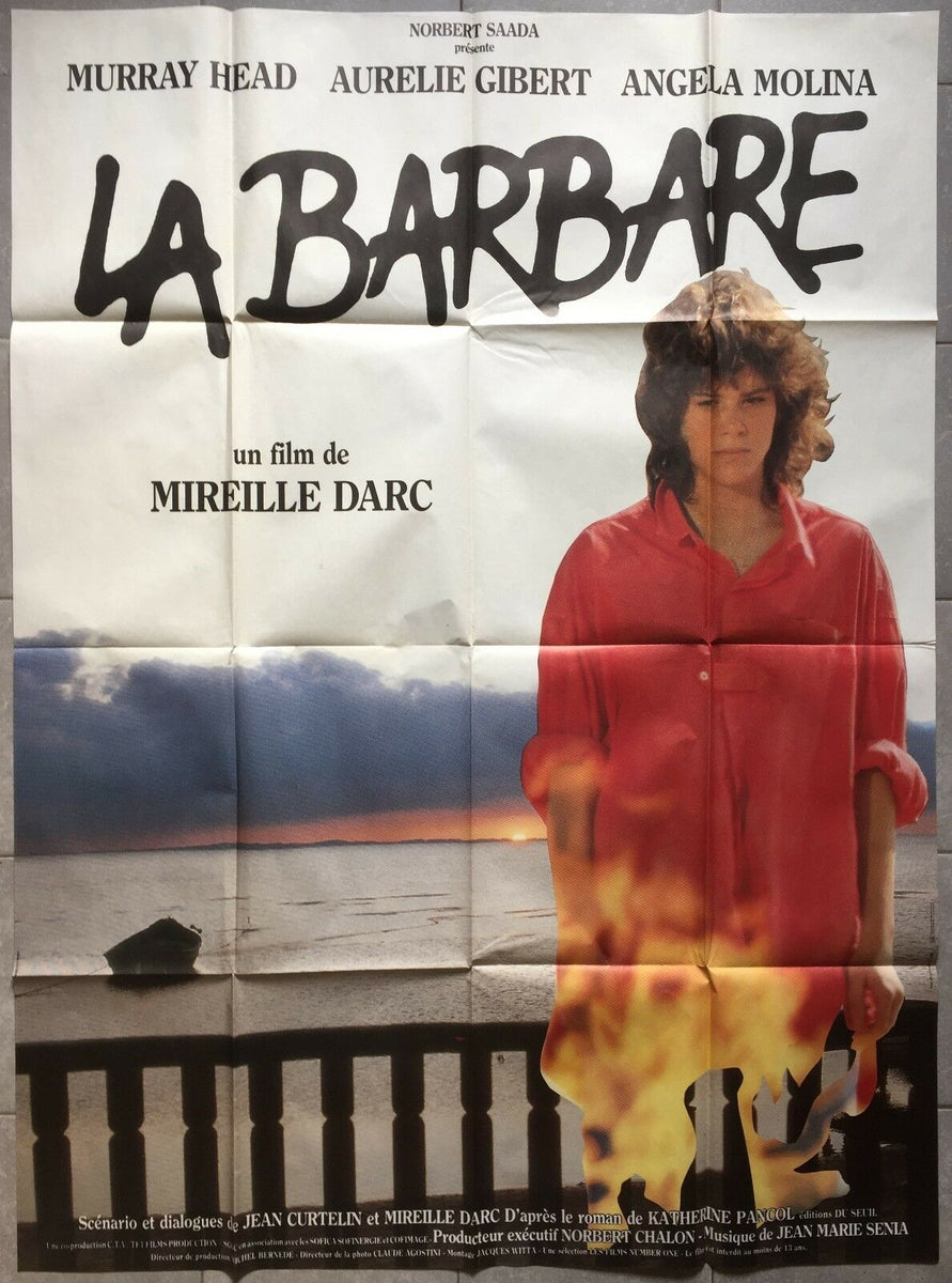 Poster LA BARBABA Mireille Darc MURRAY HEAD Angela Molina 120x160cm ...