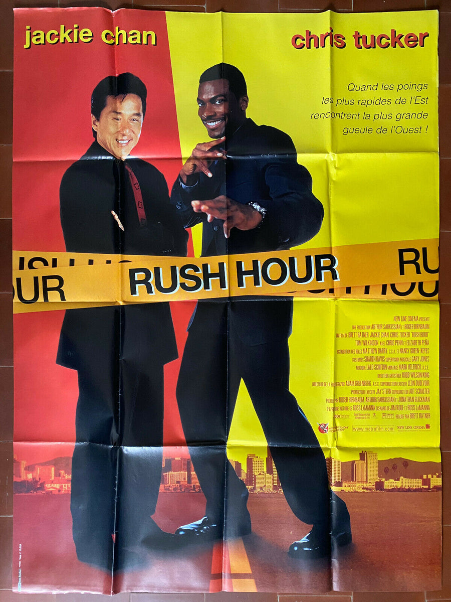 Poster RUSH HOUR Brett RATNER Jackie CHAN Chris TUCKER martial arts 12 ...