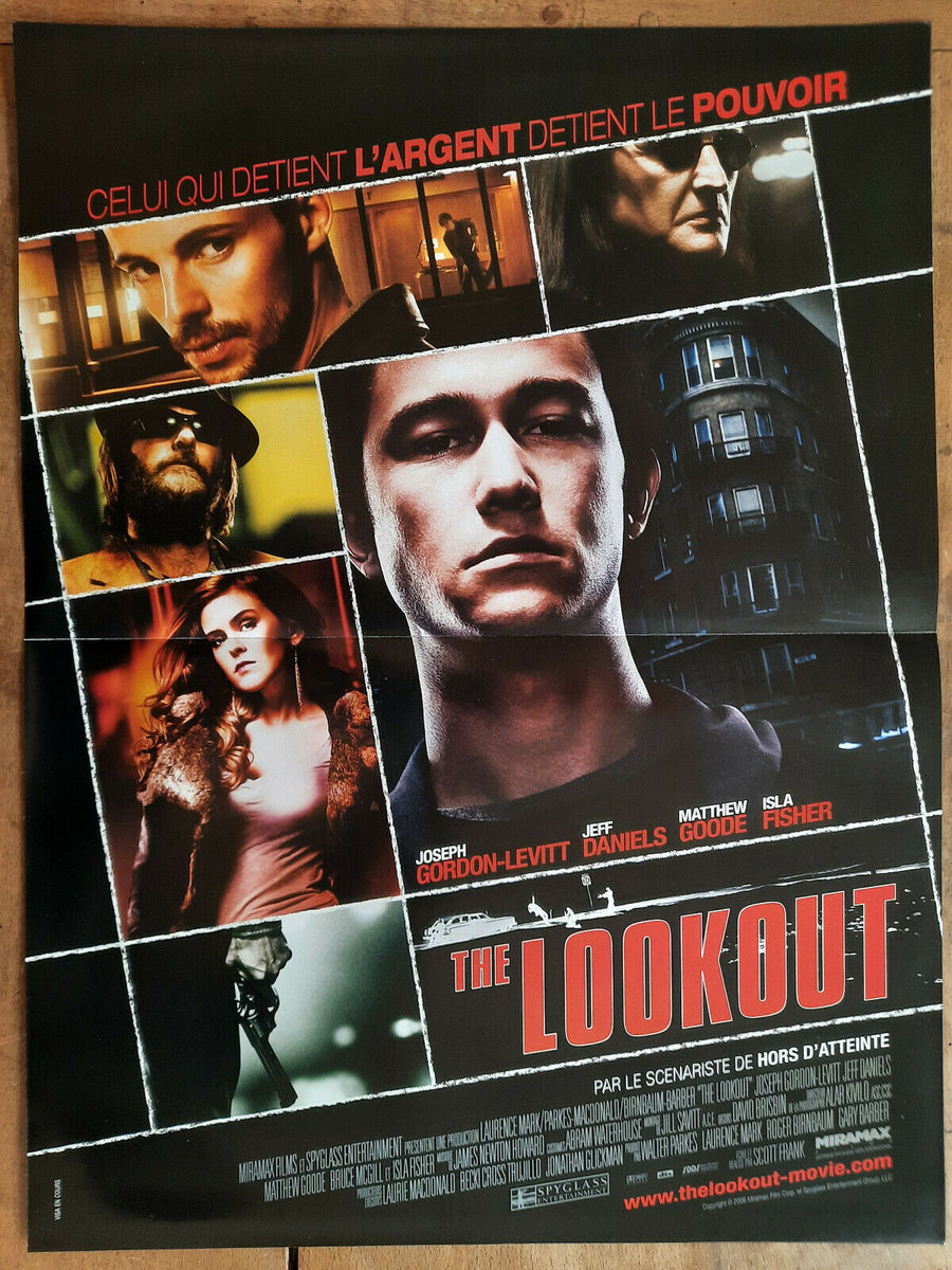Poster THE LOOKOUT Scott FRANK Jeff DANIELS Isla FISHER Mattew GOODE 4 ...