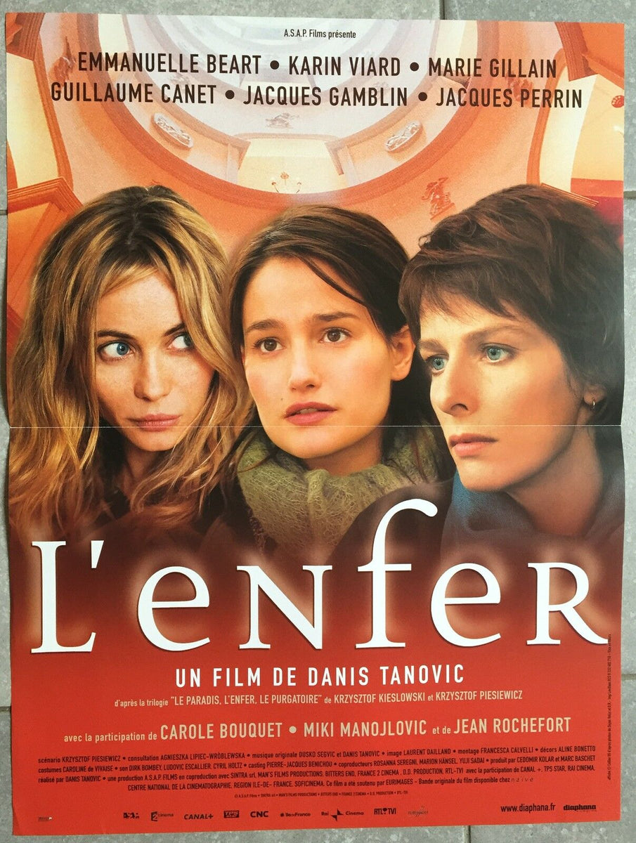 Poster HELL Marie Gillain EMMANUELLE BEART Karin Viard 40x60cm – CINEAD