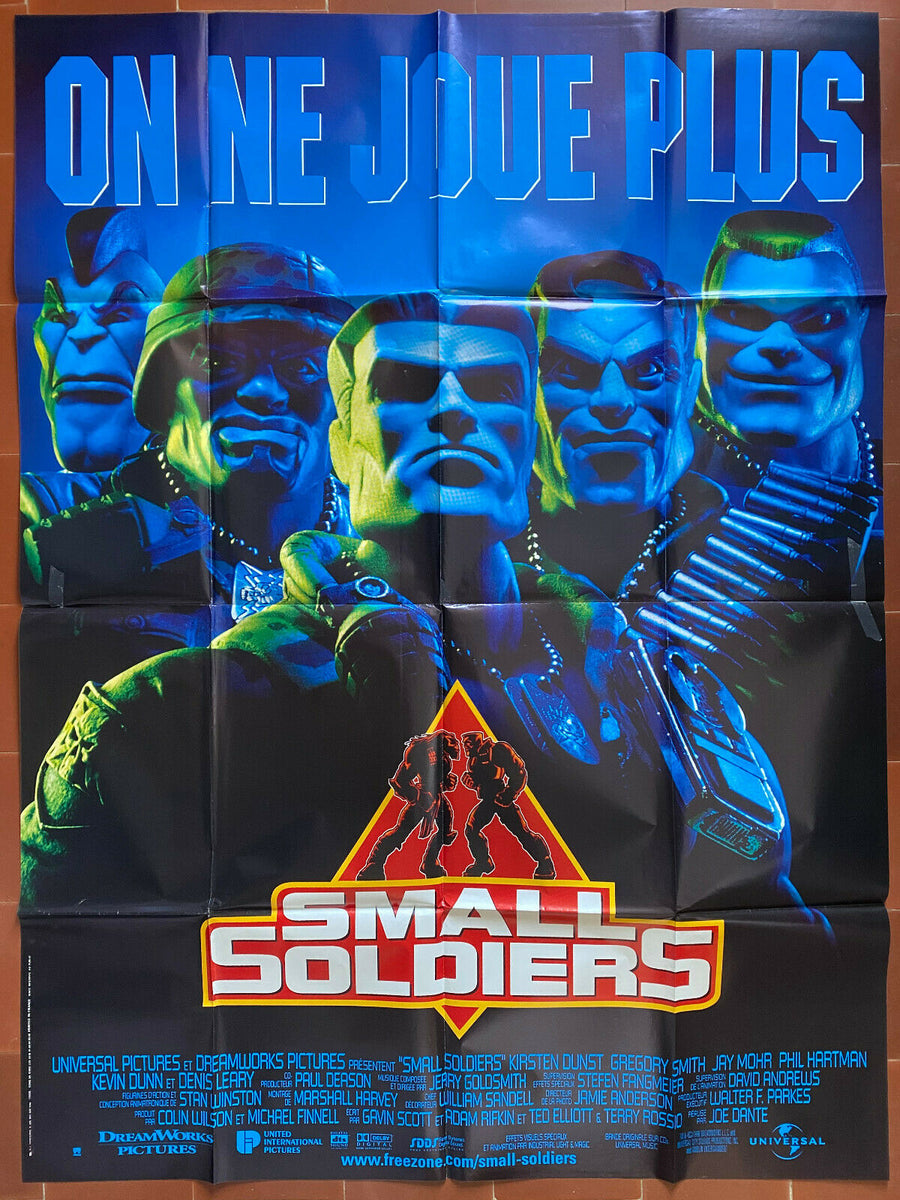 Affiche SMALL SOLDIERS Joe DANTE Kristen DUNST Gregory SMITH 120x160cm ...