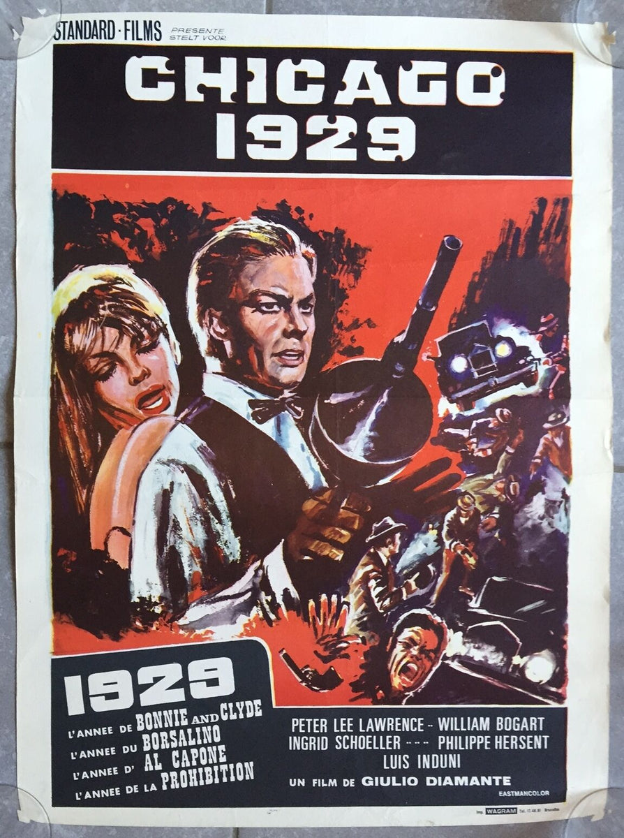 Belgian Poster CHICAGO 1929 Tiempos de Chicago JULIO DIAMANTE Peter Le ...