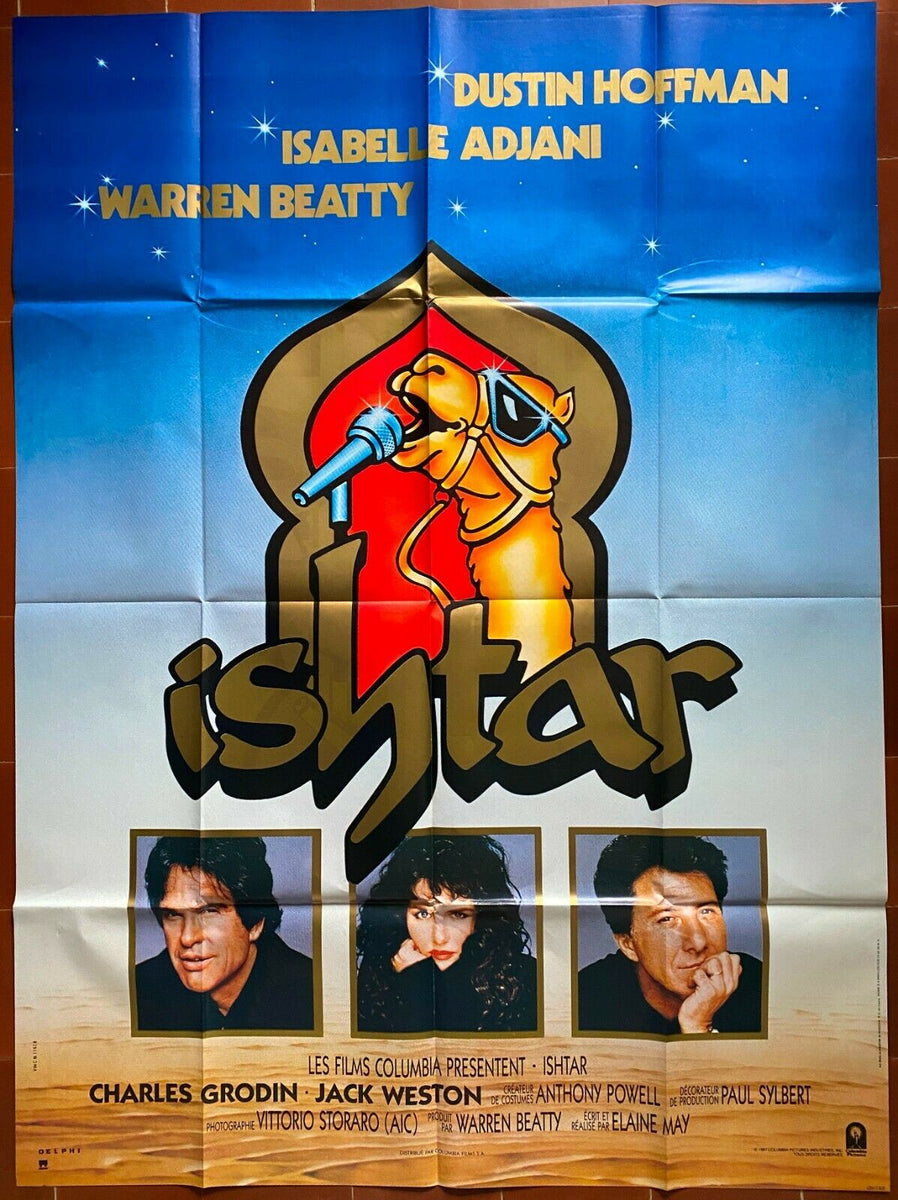 Poster ISHTAR Morocco Dustin HOFFMAN Isabelle ADJANI Warren BEATTY 120 ...