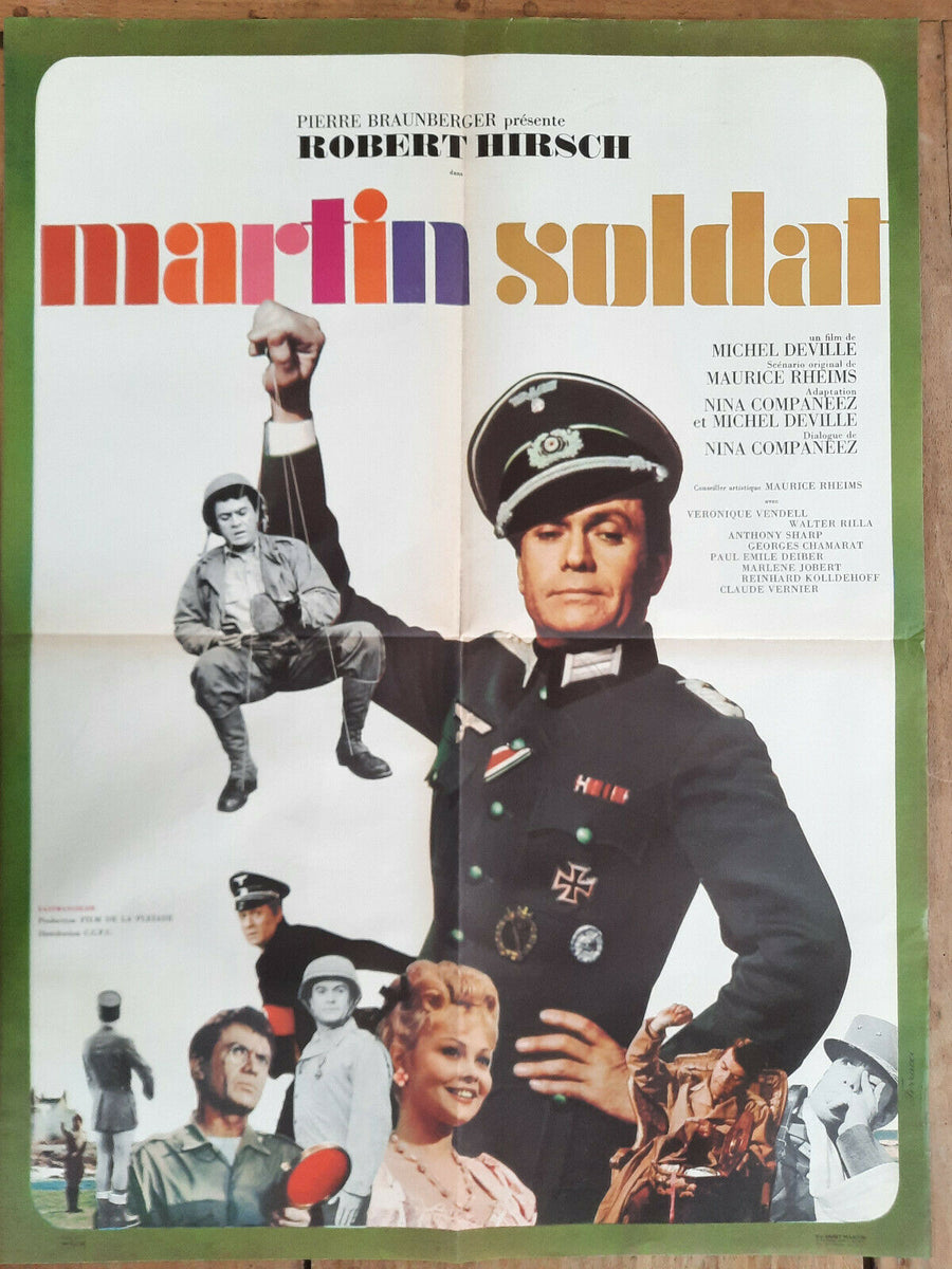 Poster MARTIN SOLDIER Michel DEVILLE Robert HIRSCH 60x80cm – CINEAD