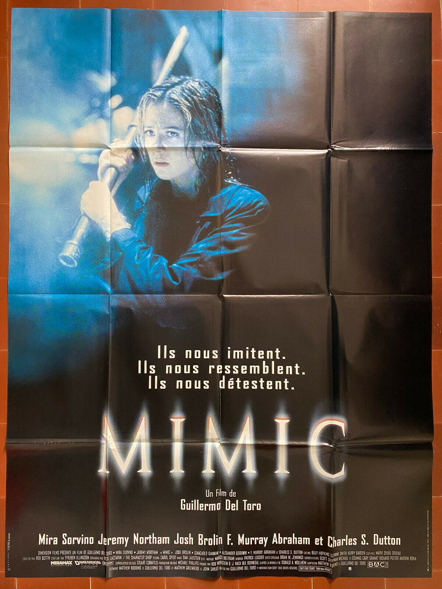 Affiche MIMIC Guillermo DEL TORO Mira SORVINO Josh BROLIN 120x160cm ...