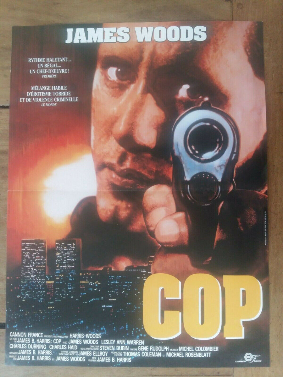 Poster COP james B. HARRIS james WOODS lesley ann WARREN policeman 40x ...