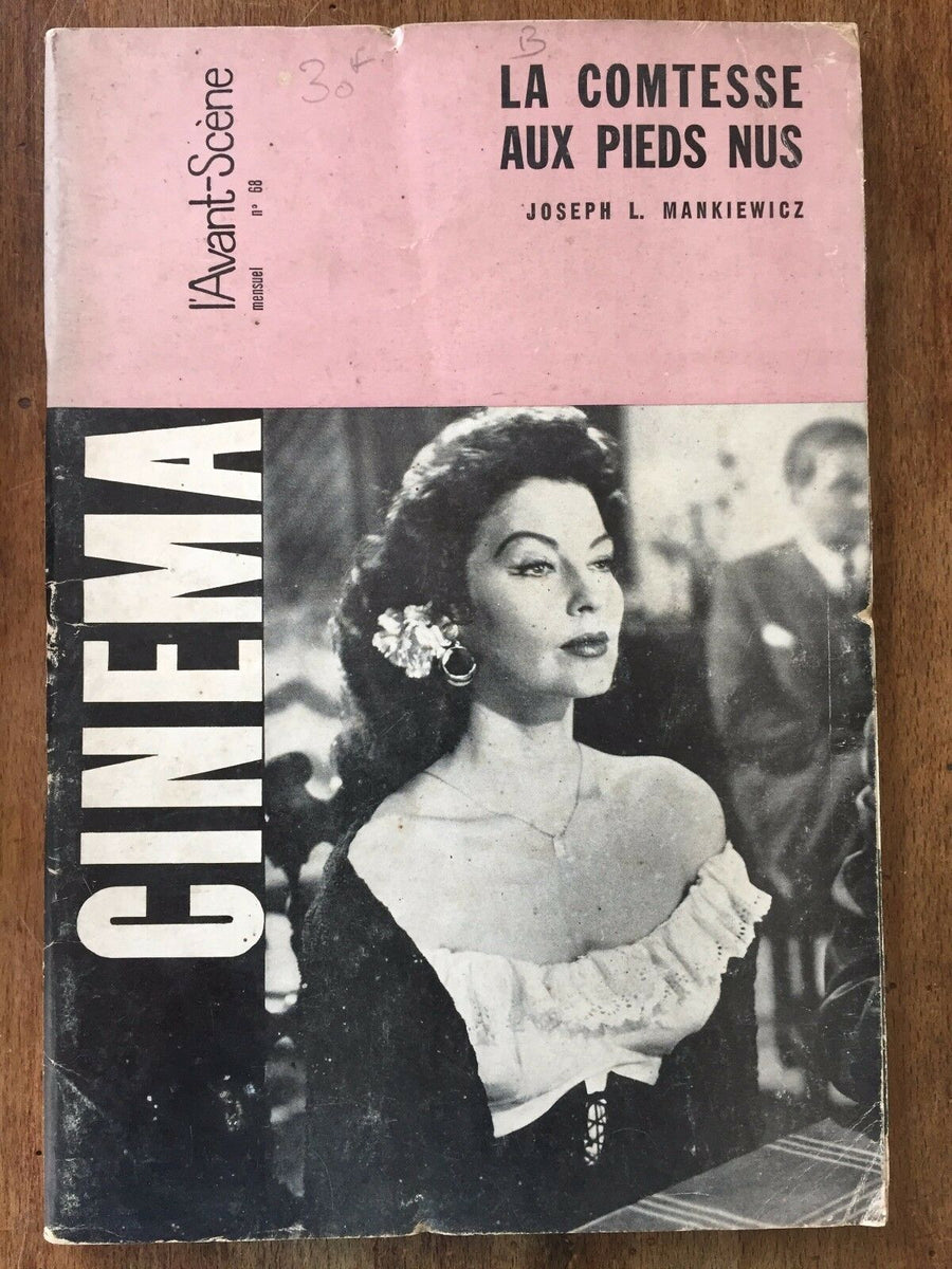 L'AVANT-SCENE n°68 The Barefoot Countess Ava Gardner, Joseph Mankiewic ...