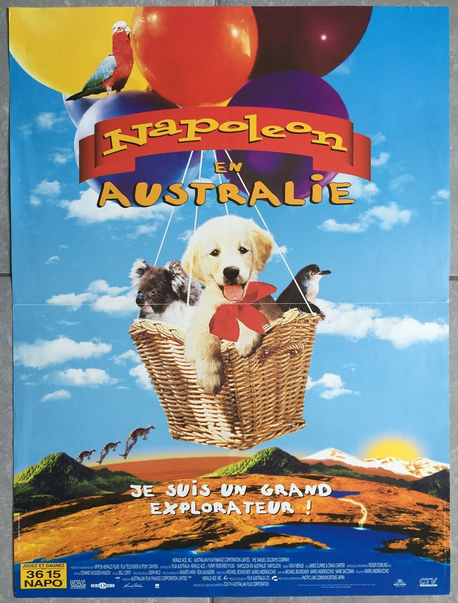 Affiche NAPOLEON EN AUSTRALIE Mario Andreacchio JAMIE CROFT 40x60cm ...