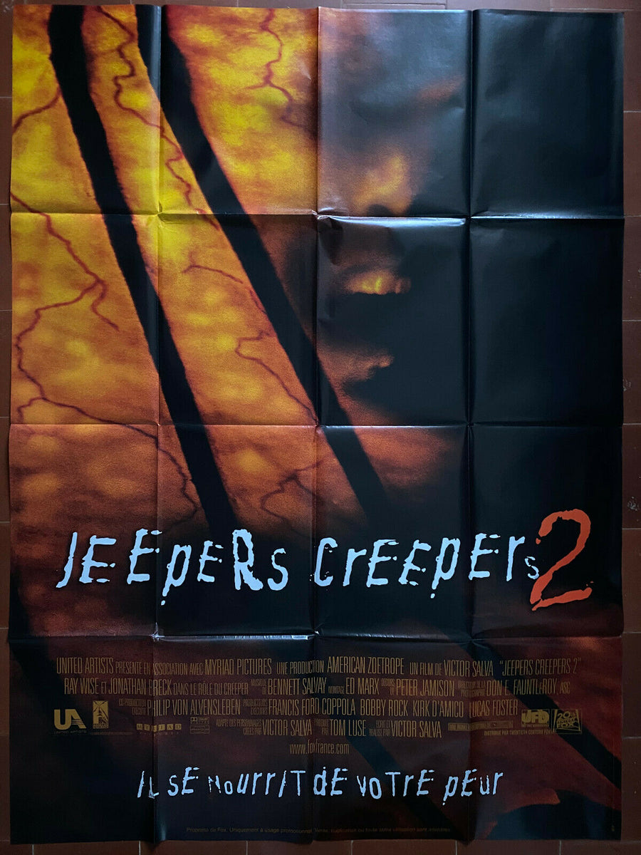 Affiche JEEPERS CREEPERS Victor SALVA Jonathan BRECK Ray WISE 120x160c ...