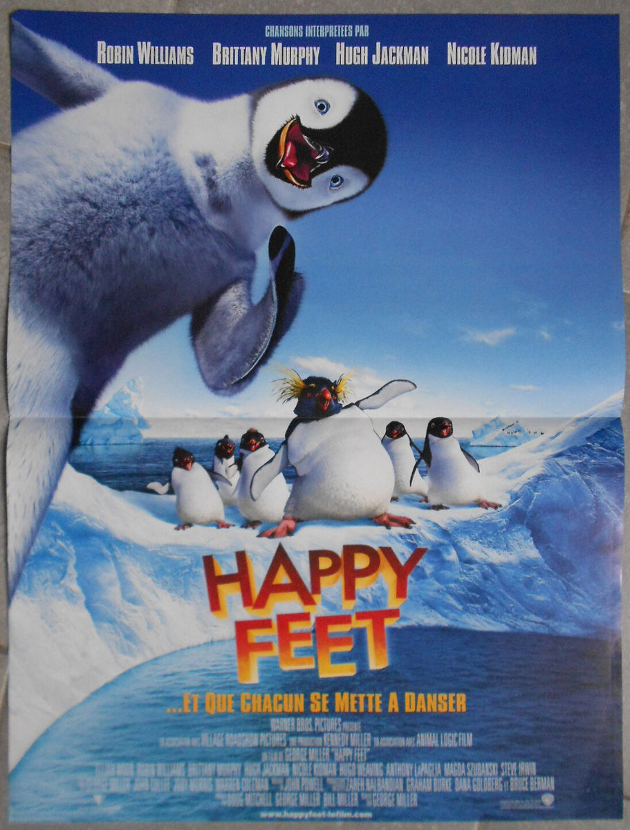 HAPPY FEET poster George Miller WARREN COLEMAN 40x60cm – CINEAD