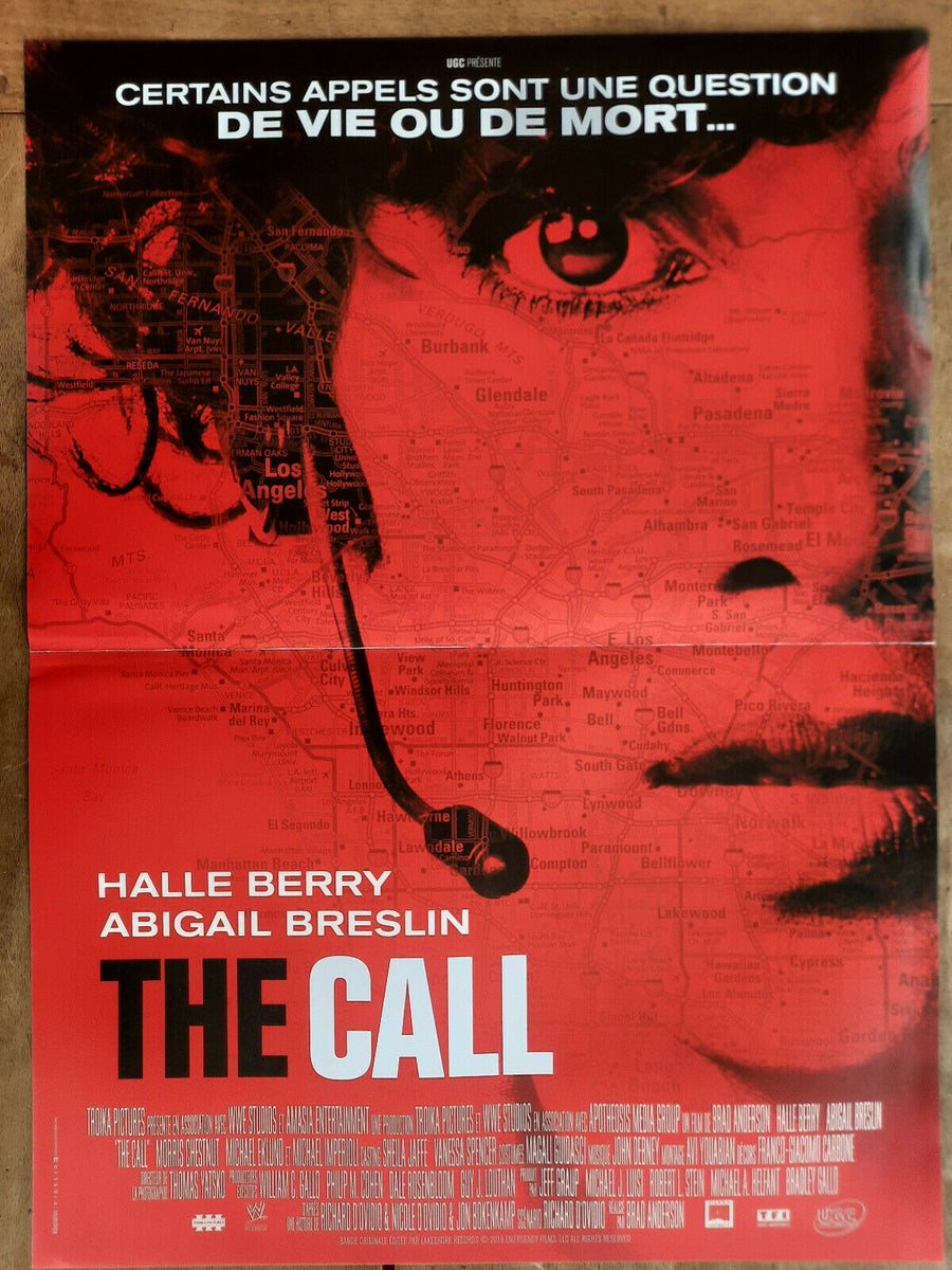Poster THE CALL Brad ANDERSON Halle BERRY Abigail BRESLIN 40x60cm – CINEAD