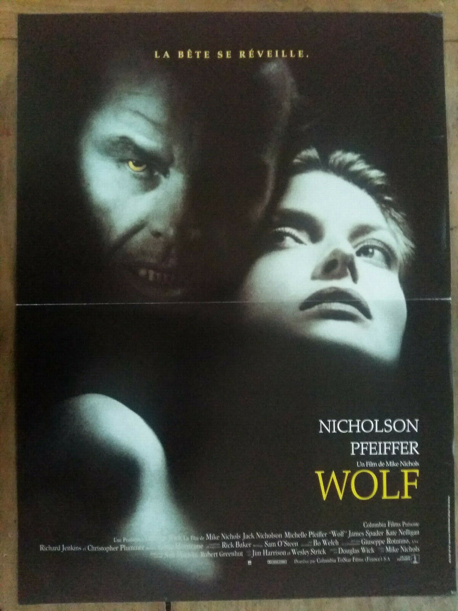 Poster WOLF Mike NICHOLS Jack NICHOLSON Werewolf 40x60cm – CINEAD