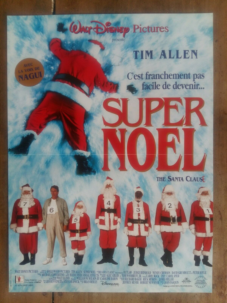 SUPER CHRISTMAS Walt Disney Tim ALLEN poster 40x60cm * – CINEAD