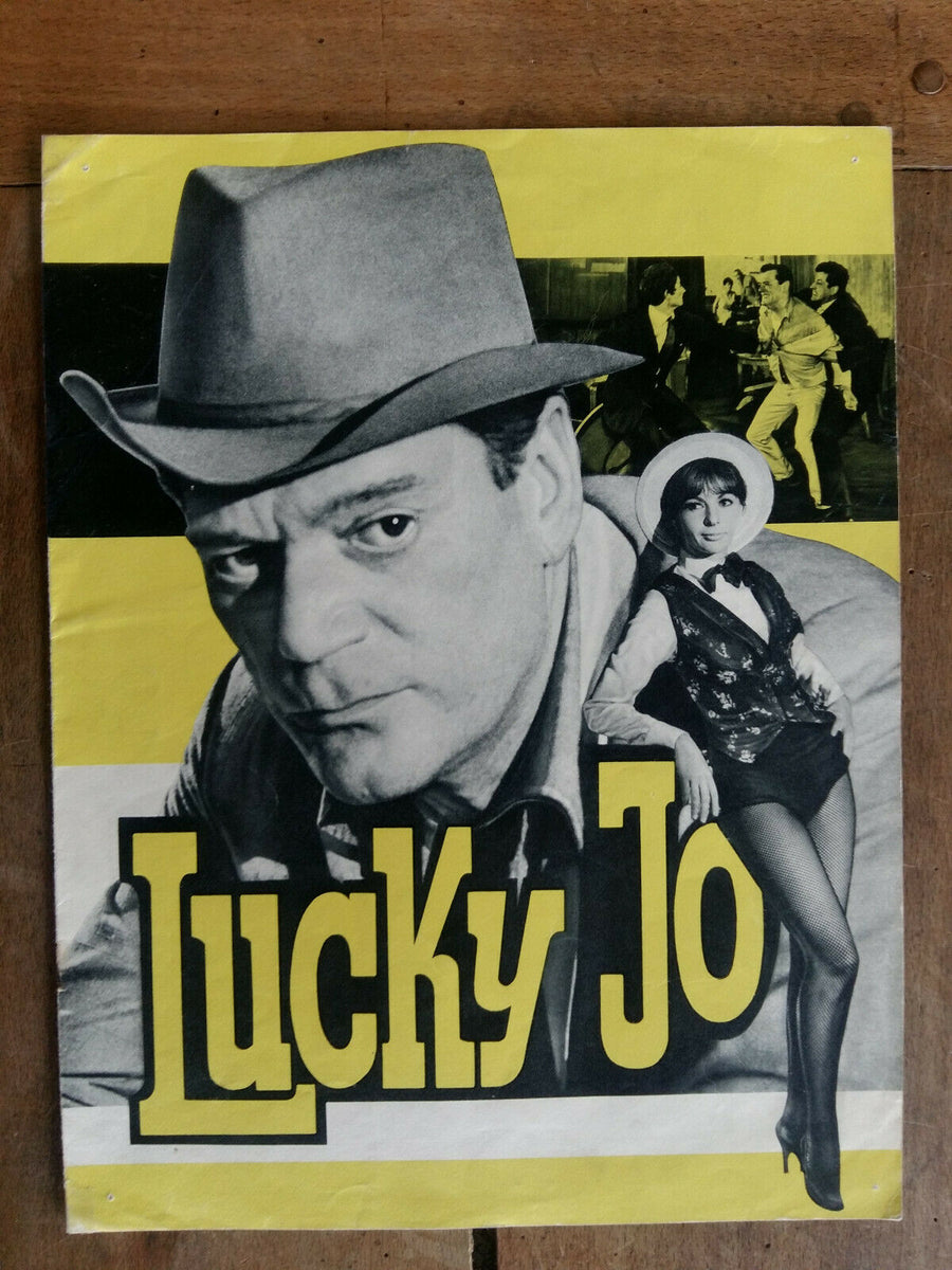Press Kit LUCKY JO Michel DEVILLE Eddie CONSTANTINE Pierre BRASSEUR ...
