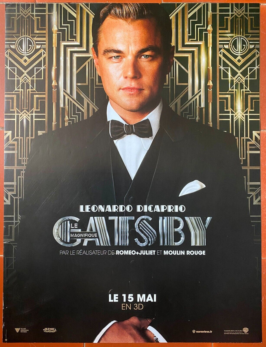 Rolled poster THE GREAT GATSBY Baz LUHRMANN Leonardo DiCAPRIO 40x60cm ...
