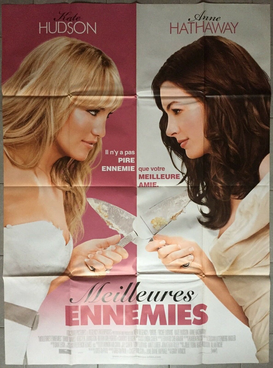 BEST ENEMIES Poster Bride Wars KATE HUDSON Anne Hathaway 120x160cm ...
