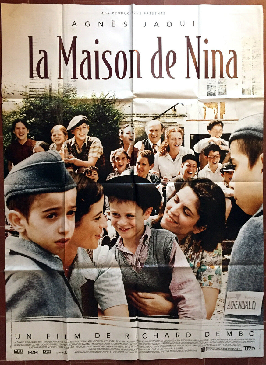 Poster NINA'S HOUSE Richard Dembo AGNES JAOUI Sarah Adler 120x160cm *D ...
