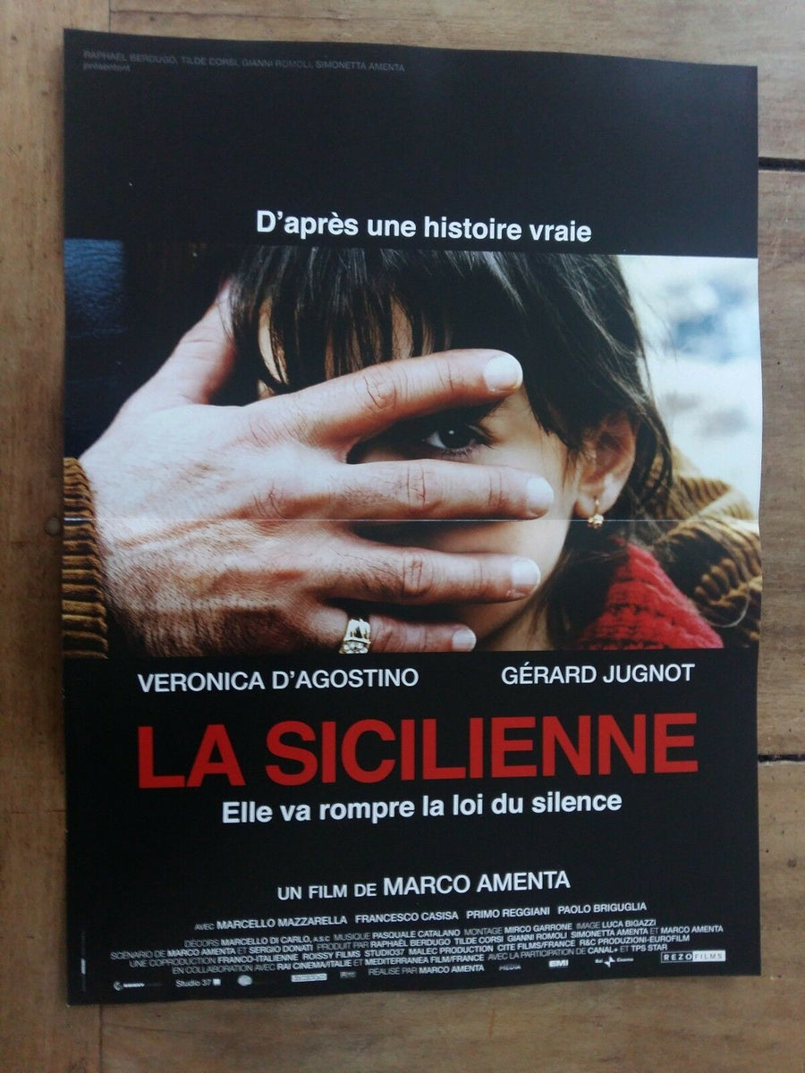 Poster THE SICILIAN VERONICA D'AGOSTINO Gérard JUGNOT 40x60cm * – CINEAD