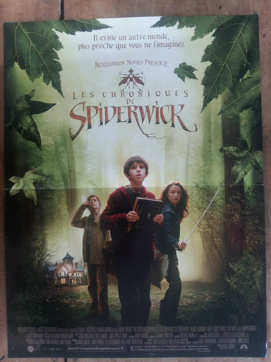 Poster The Chronicles of SPIDERWICK Mark WATERS Child Forest 40x60cm ...