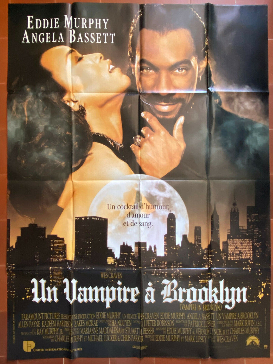 Poster A VAMPIRE IN BROOKLYN Wes CRAVEN Eddie MURPHY Angela BASSETT 12 ...