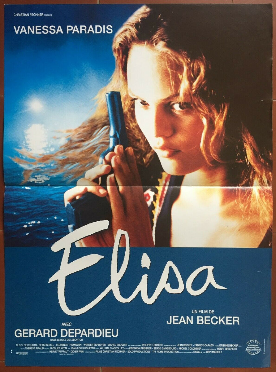Poster ELISA Gérard DEPARDIEU Vanessa PARADIS Jean BECKER 40x60cm – CINEAD