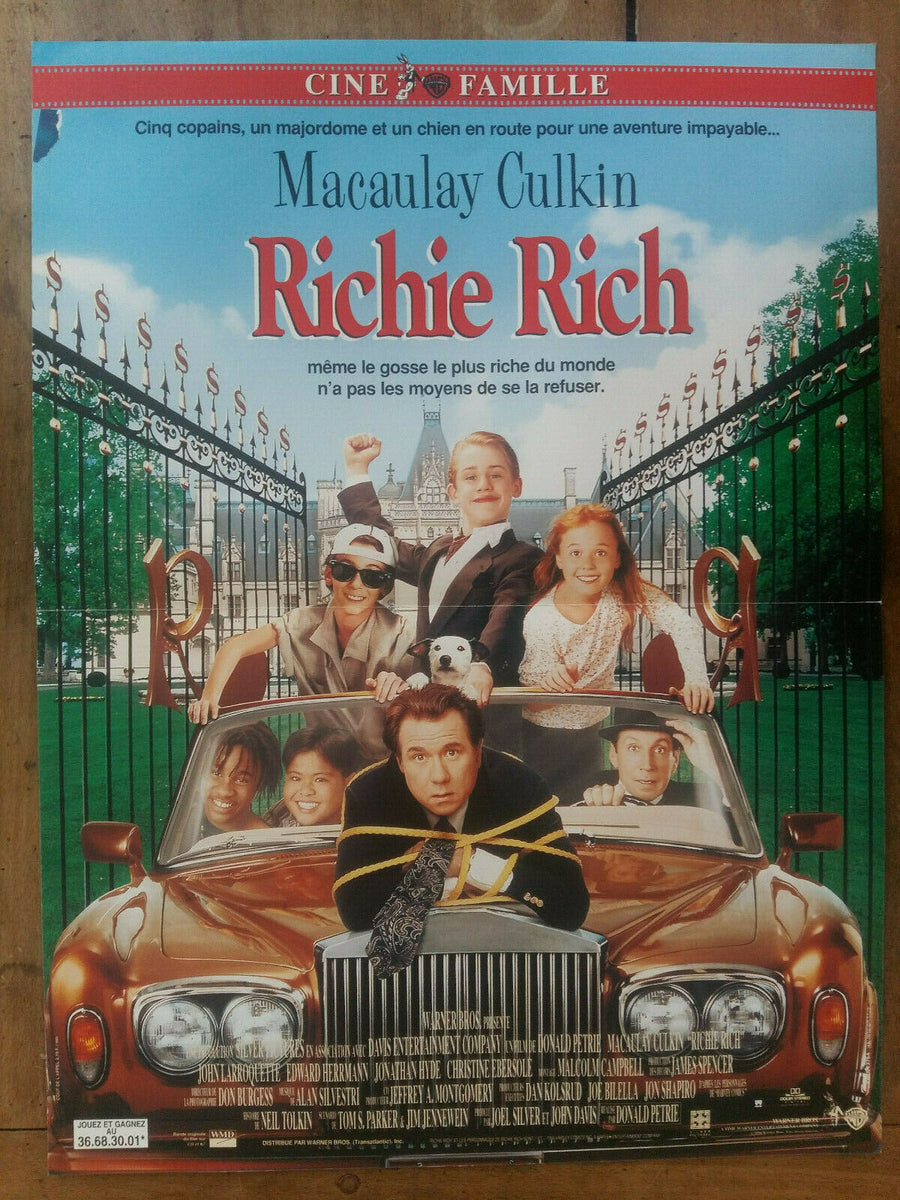 Poster RICHIE RICH Donald PETRIE Macaulay CULKIN 40x60cm – CINEAD
