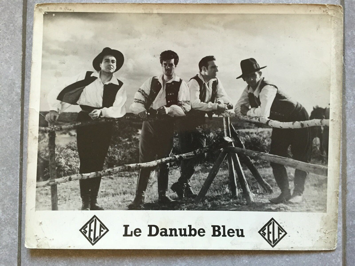 THE BLUE DANUBE Emil Reinert JOSE NOGUERO Jean Galland Original Photo ...