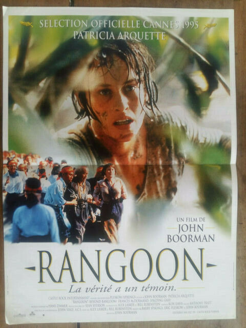 RANGOON poster John BOORMAN Patricia ARQUETTE 40x60cm – CINEAD