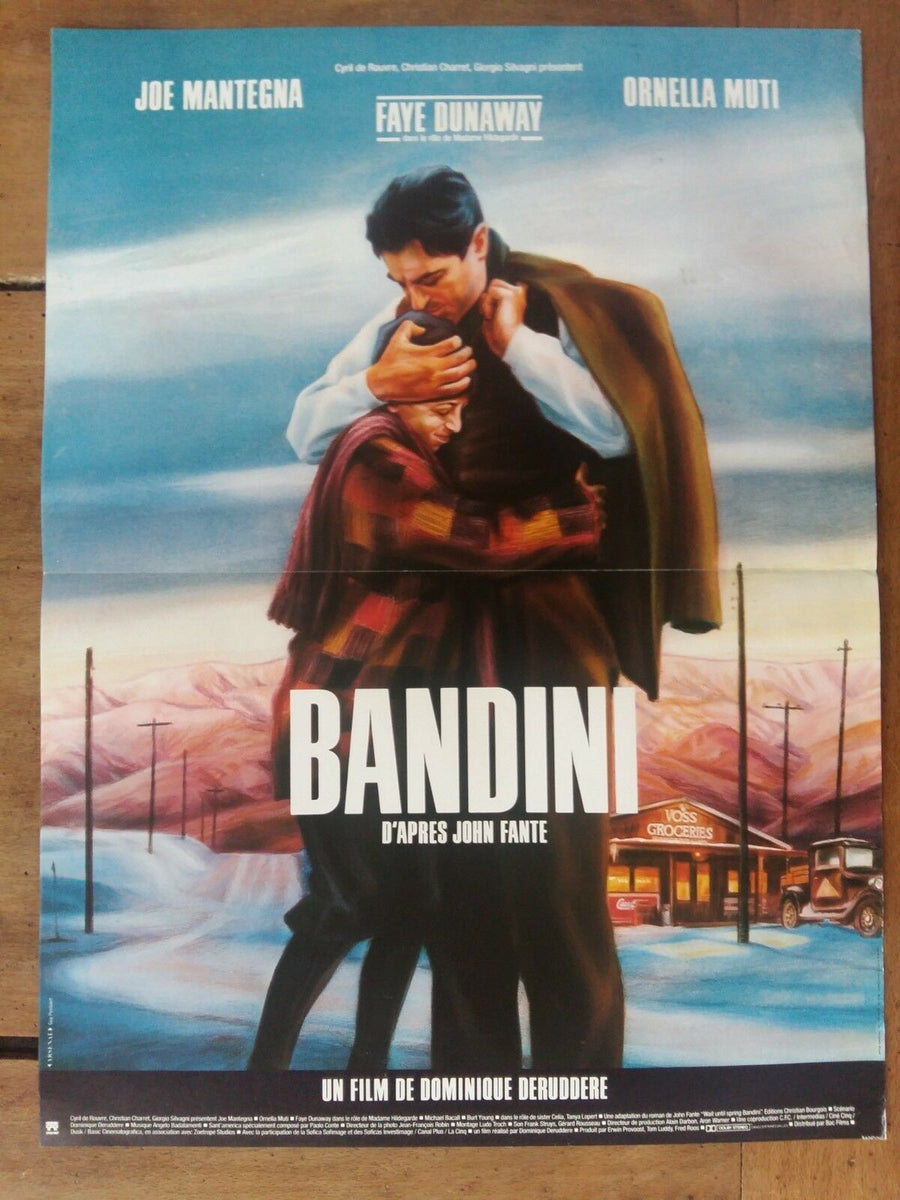 Poster BANDINI Dominique DERUDDERE Faye DUNAWAY Joe MANTEGNA 40x60cm ...