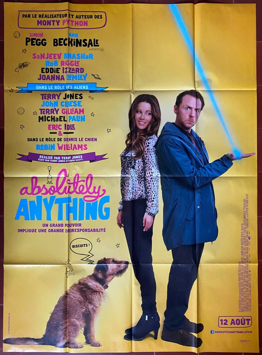 Poster ABOSLUTELY ANYTHING Terry Jones KATE BECKINSALE Simon Pegg 120x ...