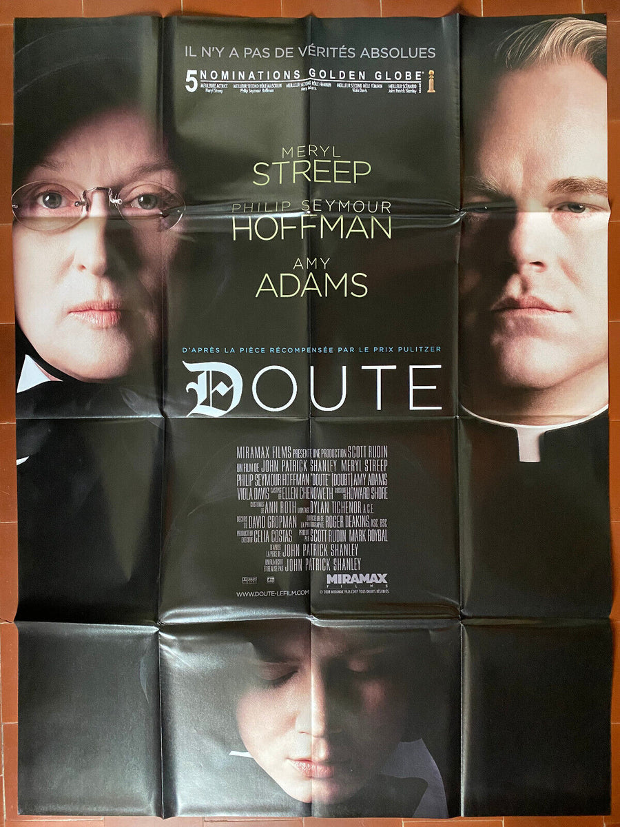 Poster DOUBT Patrick SHANLEY Meryl STREEP Amy ADAMS Philip Seymour HOF ...