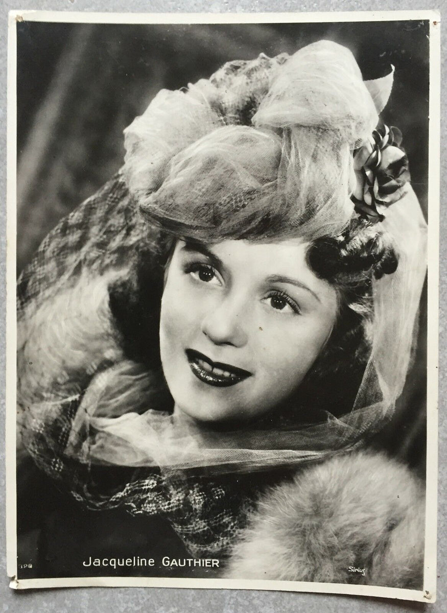 JACQUELINE GAUTHIER Original Photo * – CINEAD