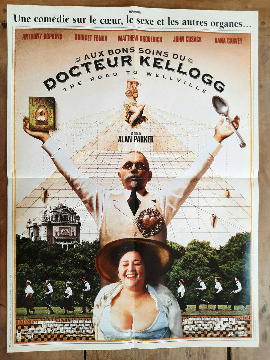 Poster DOCTOR KELLOGG Alan PARKER Anthony HOPKINS Bridget FONDA 60x80c – CINEAD