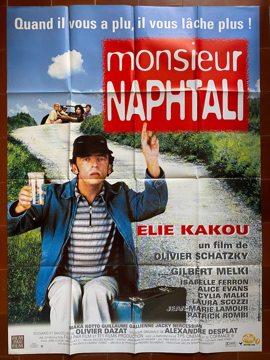 Affiche MONSIEUR NAPHTALI Olivier SCHATZKY Elie KAKOU 120x160cm – CINEAD