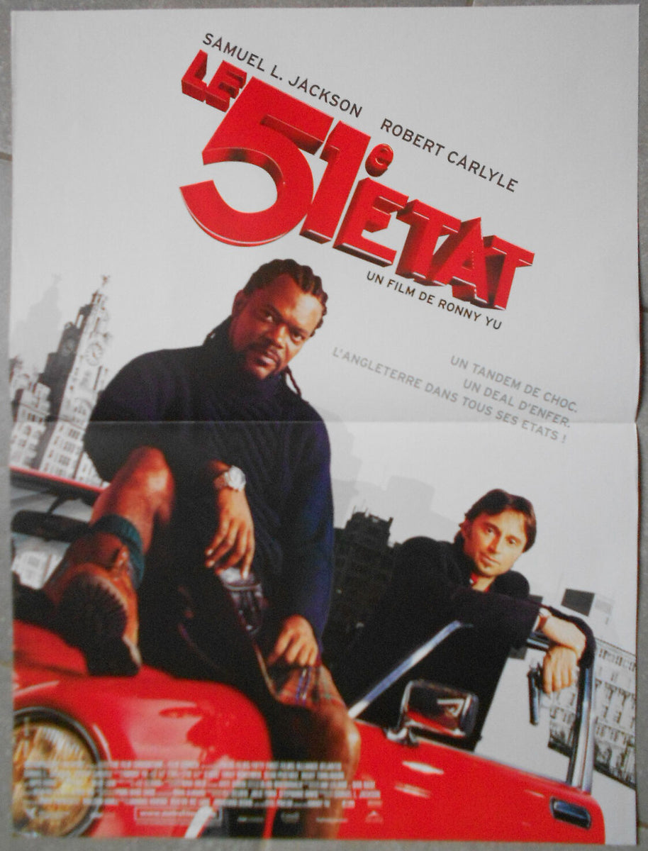 Poster 51st STATE 51st State SAMUEL L. JACKSON Robert Carlyle RONNY YU ...