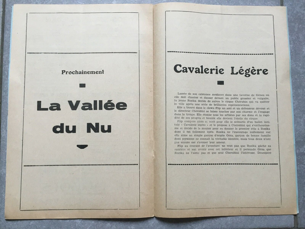 Program EDEN Reims LIGHT CAVALRY Hochbaum MONA GOYA Gabriel Gabrio 193 ...