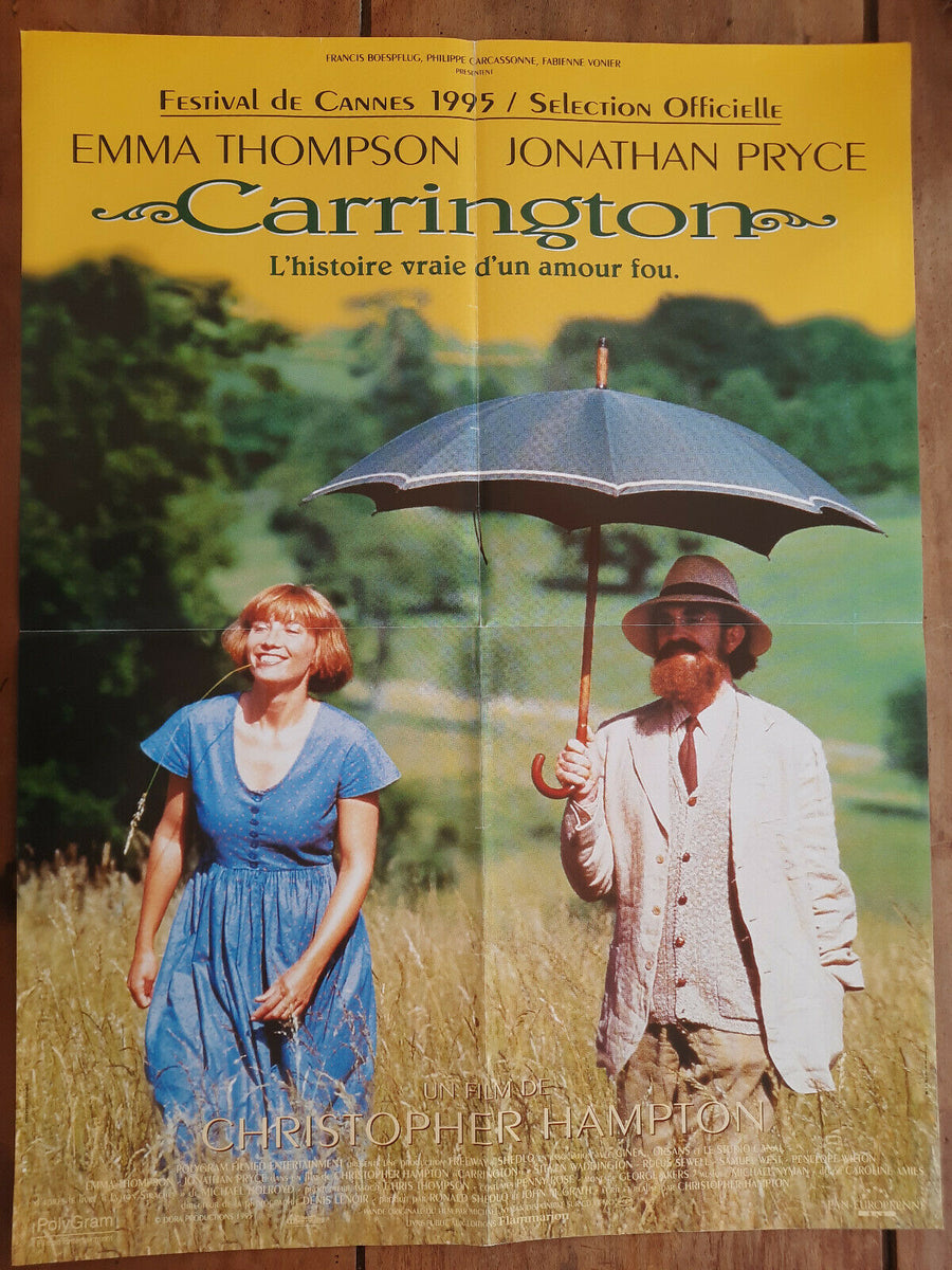 Poster CARRINGTON Emma THOMPSON Jonathan PRYCE 60x80cm – CINEAD