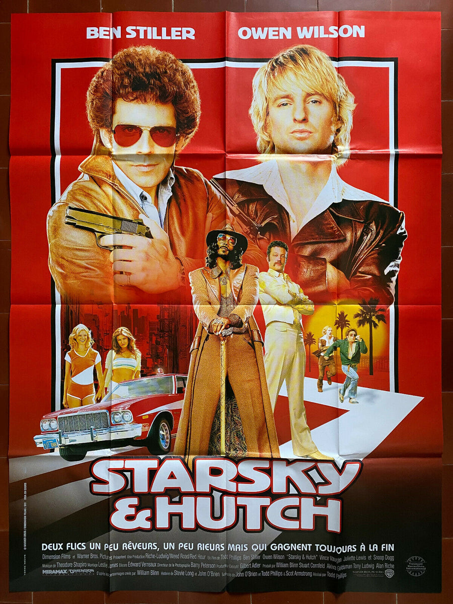 STARSKY AND HUTCH poster Todd PHILLIPS Paul Michael GLASER David SOUL ...
