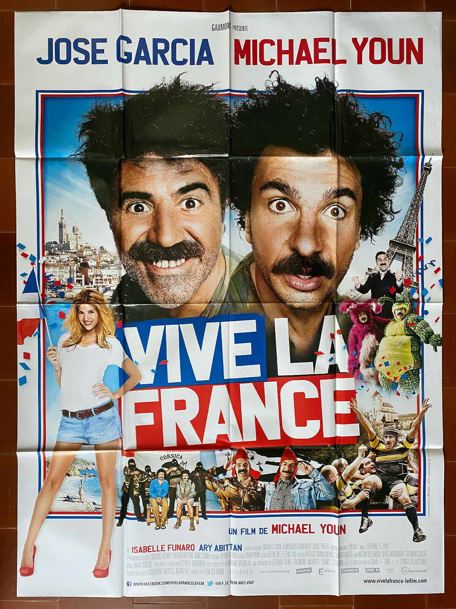 Poster VIVE LA FRANCE Michael YOUN Jose GARCIA 120x160cm – CINEAD