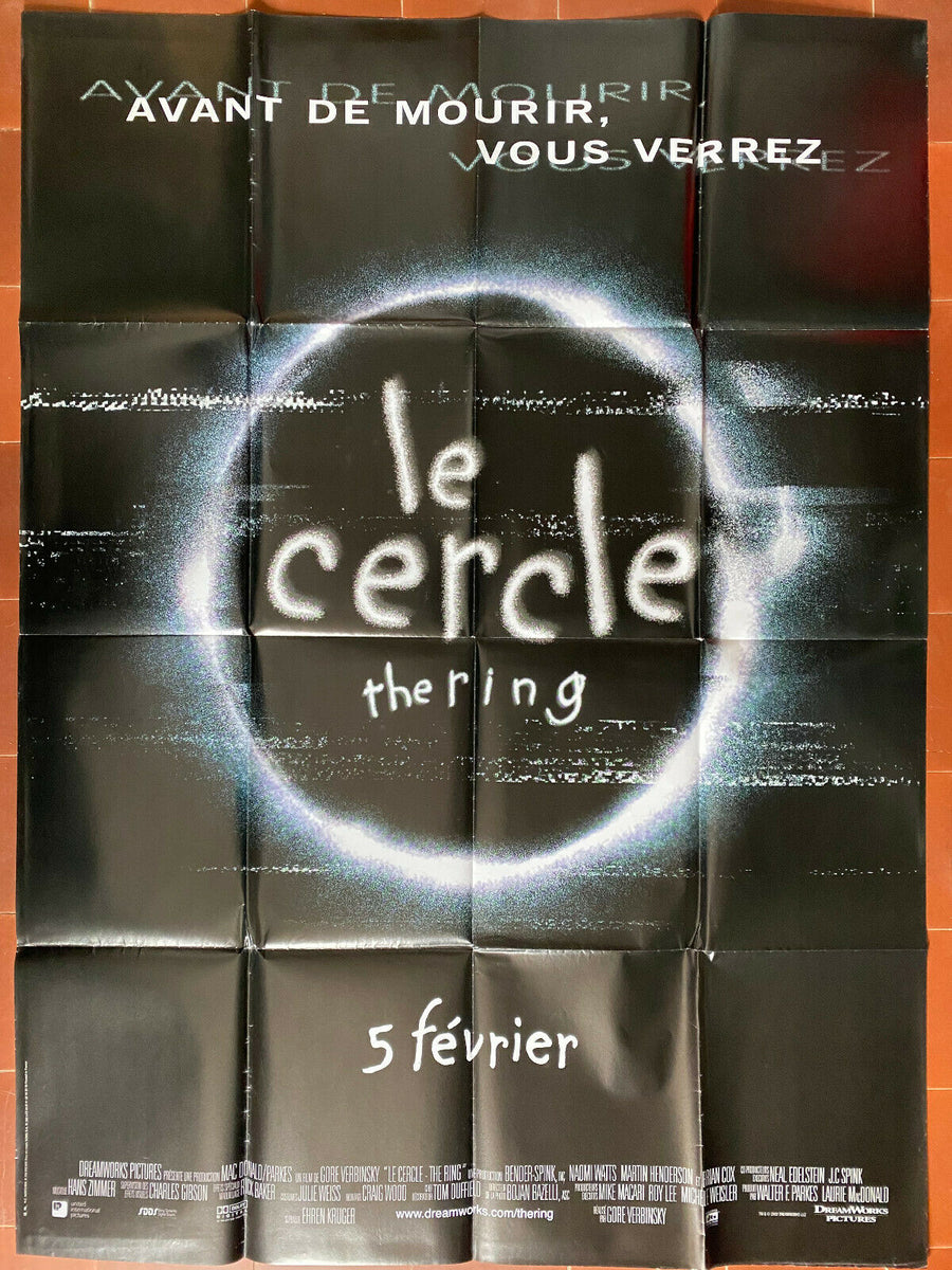 Poster LE CIRCLE the ring Gore VERBINSKI Naomi WATTS 120x160cm – CINEAD
