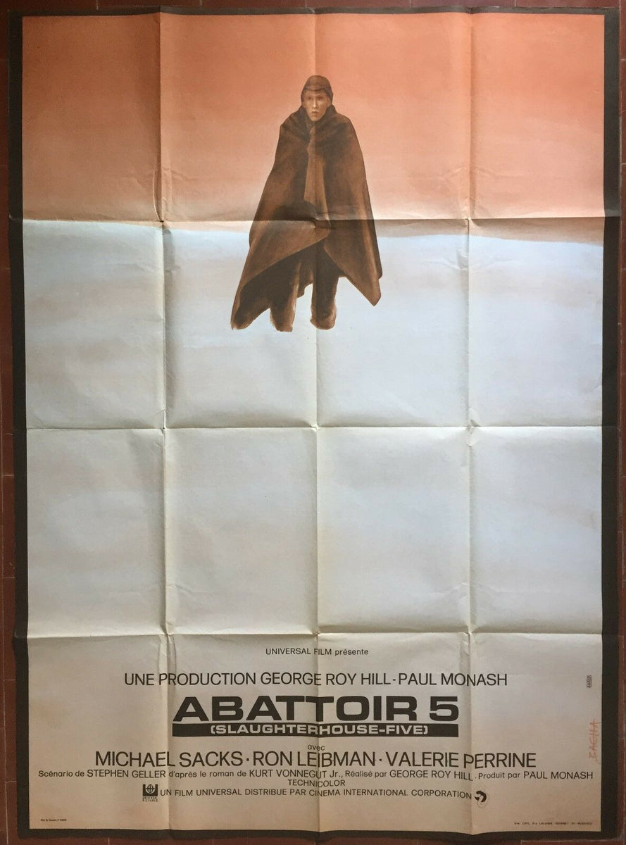 Poster SLAUGHTER 5 Slaughterhouse-five MICHAEL SACKS Ron Leibman 120x1 ...