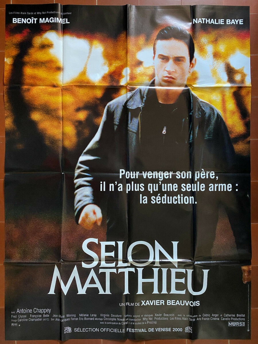 Poster ACCORDING TO MATHIEU Xavier BEAUVOIS Nathalie BAYE Benoit MAGIM ...