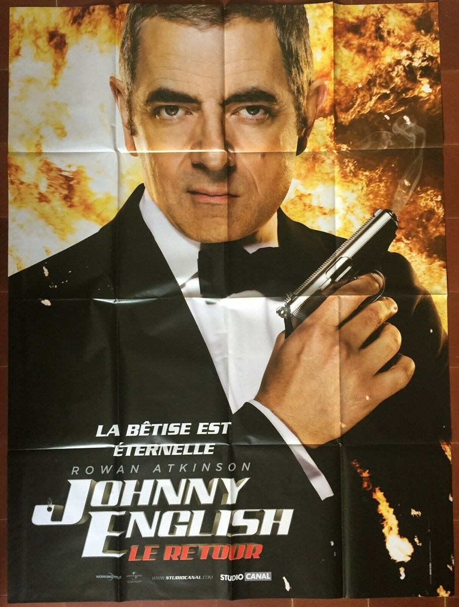 Poster JOHNNY ENGLISH THE RETURN Rosamund Pike ROWAN ATKINSON 120x160c ...