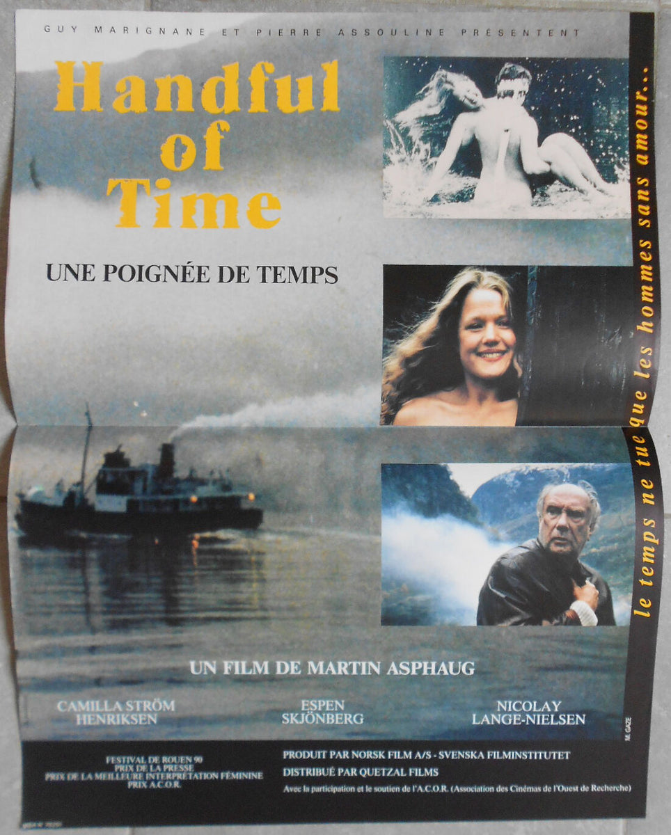 Poster A HANDFUL OF TIME Handful of Time MARTIN ASPHAUG 40x60cm – CINEAD