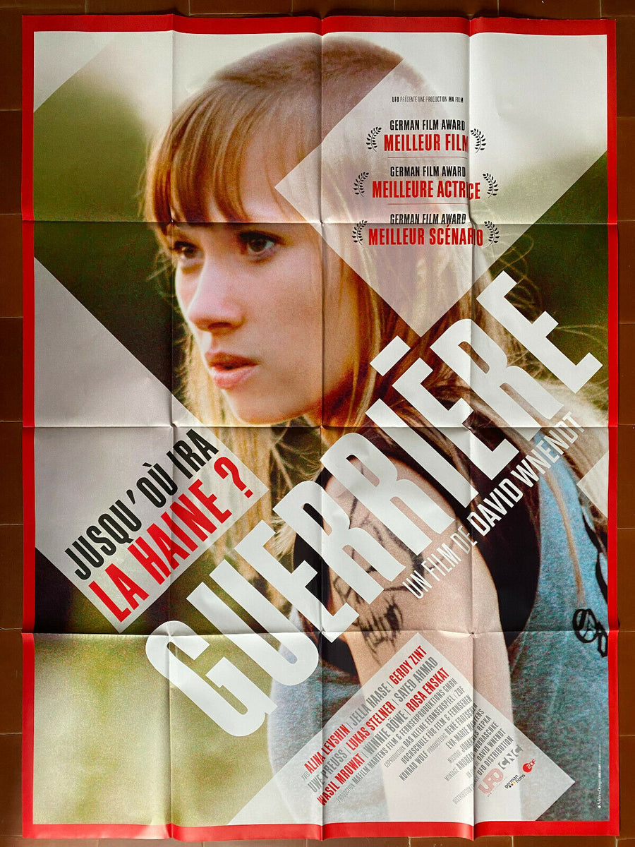 WARRIOR poster David WNENDT Jella HAASE Gerdy ZINT Alina LEVSHIN 120x1 ...