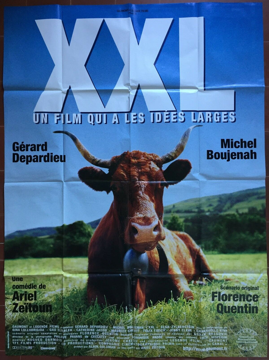 XXL Poster Ariel Zeitoun GERARD DEPARDIEU Michel Boujenah 120x160cm ...