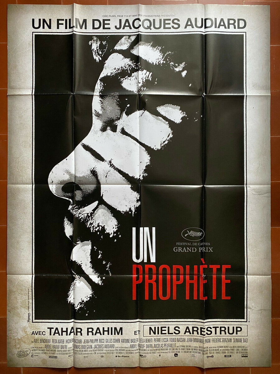 Poster A PROPHET Jacques AUDIARD Tahar RAHIM Niels ARESTRUP 120x160cm ...