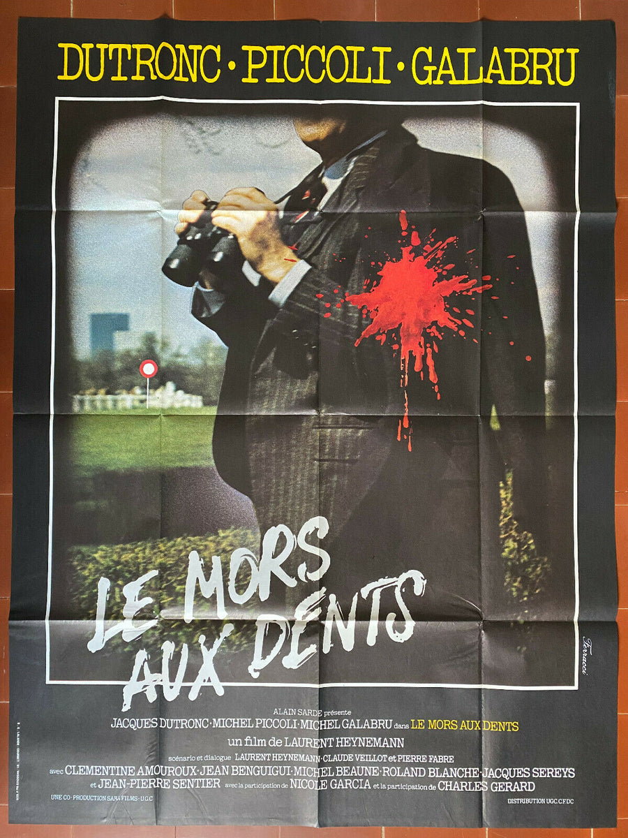 Poster THE BITCH WITH THE TEETH Jacques DUTRONC Michel PICCOLI 120x160 ...