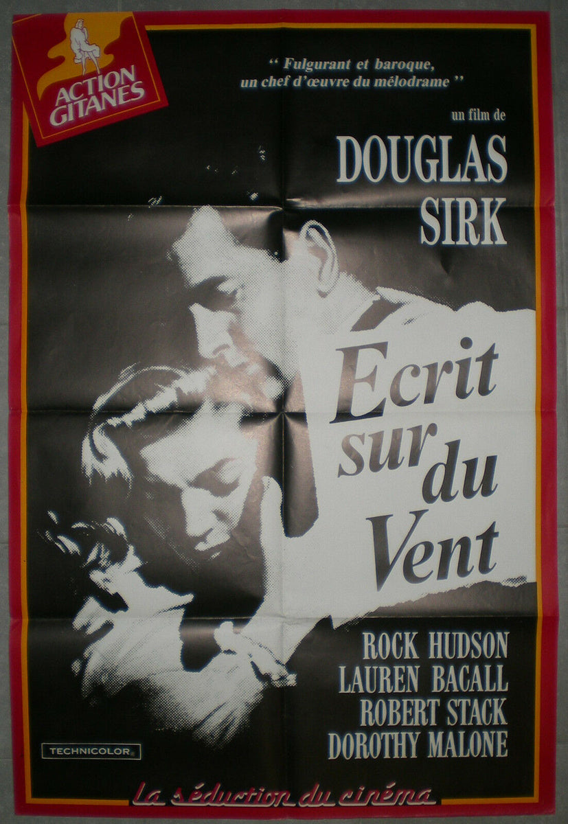 WRITTEN ON THE WIND Douglas Sirk ROCK HUDSON Robert Stack LAUREN BACAL ...